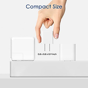 [Apple MFi Certified] iPhone Charger,2Pack 6FT USB to Lightning Cable Apple Charging Cord USB Wall Chargers Block Power Adapter for iPhone 13/12/11/X/8 Plus/XR/XS Max/SE/iPad