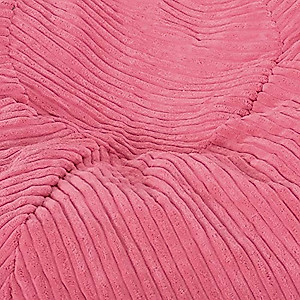 Christopher Knight Home Samantha 3 Foot Beanbag, Pink Rose