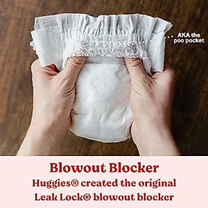 Huggies Size 4 Diapers, Snug & Dry Baby Diapers, Size 4 (22-37 lbs), 27 Count