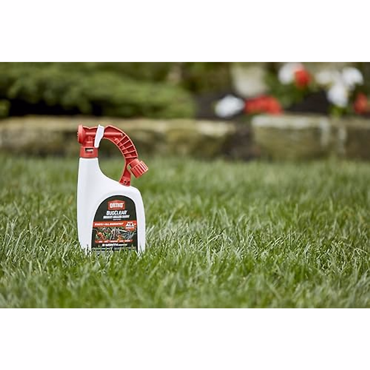 Ortho BugClear Insect Killer for Lawns and Landscapes Ready to Spray, Kills Periodical Cicadas, Ants, Spiders, Fleas, and Ticks, 32 oz., 2-Pack