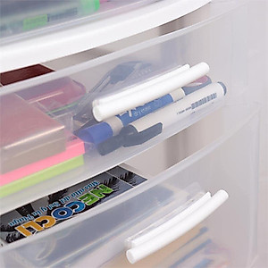 MQ Eclypse 7-Drawer Plastic Storage Unit in White