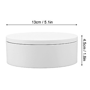 Jiawu Rotating Display Stand, Quiet Motorized Rotating Display Stand, 360° Display Photography Turntable, Adjustable Speed Tray with Remote Control, 3 KG Load Capacity for Products Shows (13cm/5in)