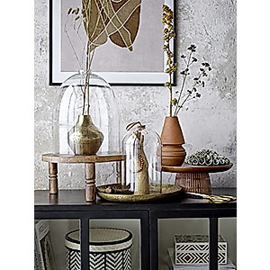 Creative Co-Op Hammered Metal Vase with Antique Finish