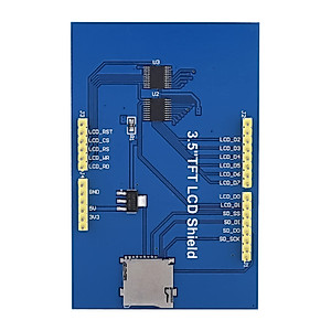 3.5" TFT LCD Screen Module, 480x320 TFT LCD Display Module for Arduino for MEGA 2560 Board (with Touch Panel)