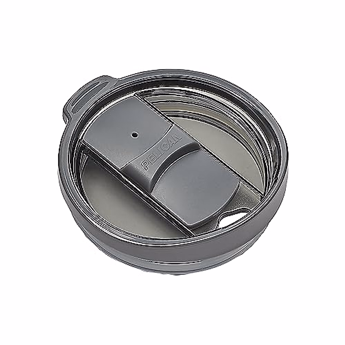 Pelican Hydration Pelican Ridge™ 18 oz Vacuum Insulated Tumbler - Recycled Stainless Steel Double Wall Travel with Dual Lid, Powder Coated Insulated Coffee Mug For Hot Cold Drinks, Graphite