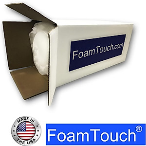 FoamTouch 5" Height x 36" Width x 72" Length Camper/RV bunk Mattress with Gel Memory Foam -No Cover