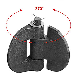 4 PCS 4-1/2"x 3-1/2" Weldable Heavy Duty Gate Hinges Folding Flip Round Edge Hinge with Removeable Pin, 180 Degree Weld on Hinges for Cabinet, Trailer Ramp Truck Cargo Gate Heavy Gates (5mm thickness)