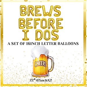 Brews before I Dos Balloons Brews before I Dos Sign Bride Shower Decorations Bachelorette Engagement Decorations Bach Decor