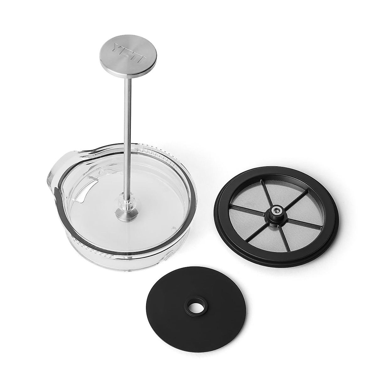 YETI Rambler 64 oz Twist-To-Lock French Press Accessory Lid with GroundsControl Filter (Lid Only)