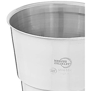 Mercer Culinary Shake Collar, 4.34 Inch Top Diameter, Stainless