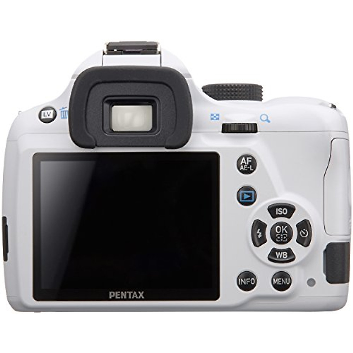 Pentax K-50 16MP Digital SLR Camera Kit with DA L 18-55mm WR f3.5-5.6 and 50-200mm WR Lenses (White) - International Version