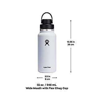 Hydro Flask 32 Oz Wide Flex Chug Cap Black