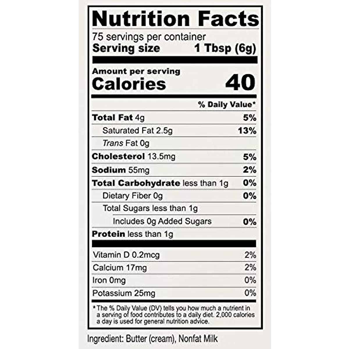 Anthony's Premium Butter Powder, 1 lb, Gluten Free, Non GMO, Made in USA, Keto Friendly, Hormone Free