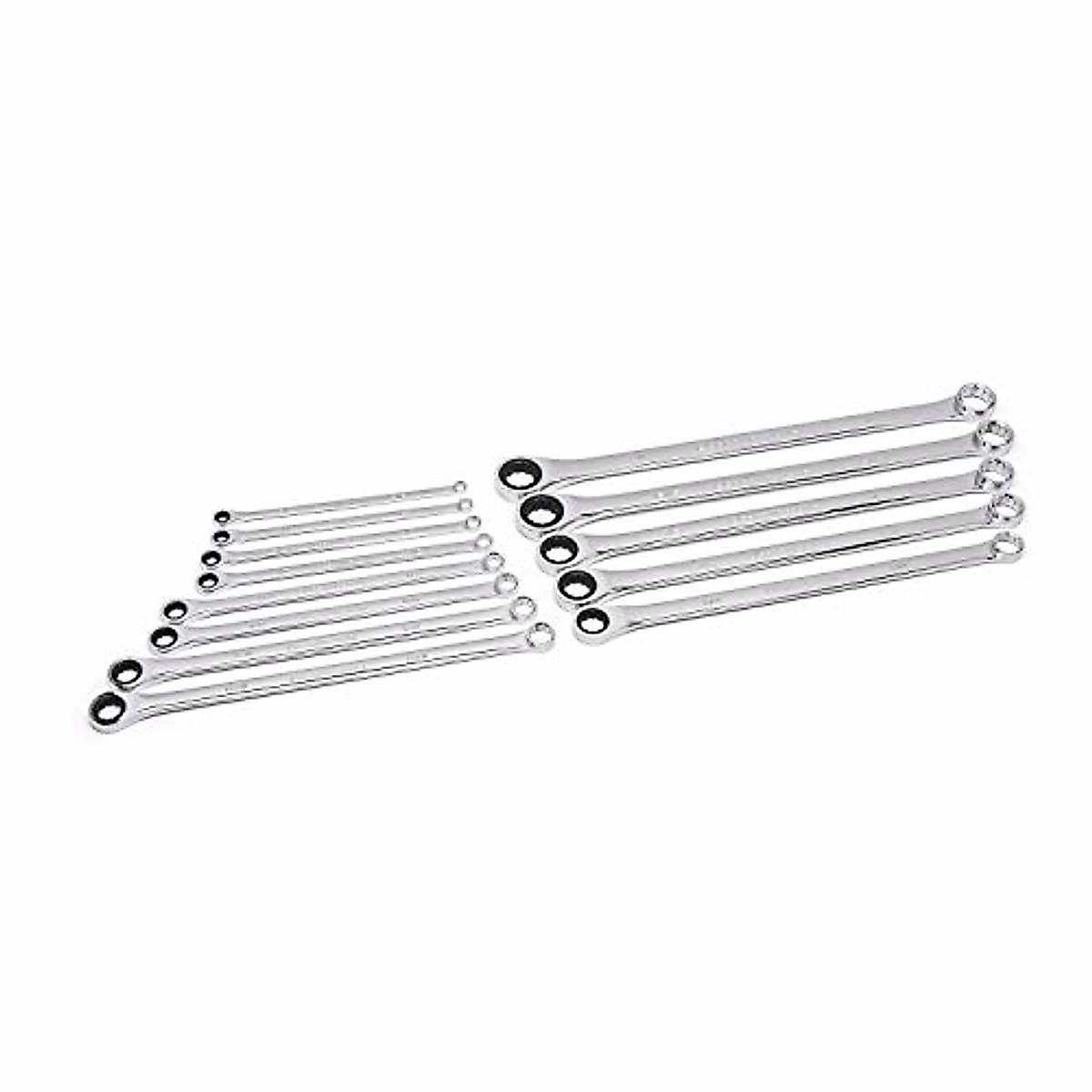 GEARWRENCH 13 Pc. GearBox 12 Pt. XL Double Box Ratcheting Wrench Set, SAE - 85999