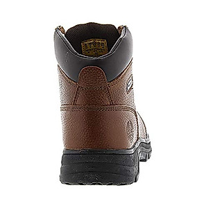 Skechers for Work Men's Workshire Relaxed Fit Work Steel Toe Boot,Brown,11 M US