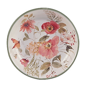 Certified International Nature's Song 38 oz. Soup/Pasta Bowls, Set of 4 Assorted Designs