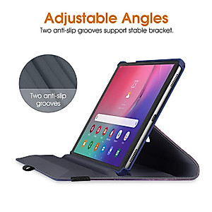 Fintie Rotating Case for Samsung Galaxy Tab A 10.1 2019 Model SM-T510/T515/T517, Premium PU Leather 360 Degree Swivel Stand Cover, Galaxy