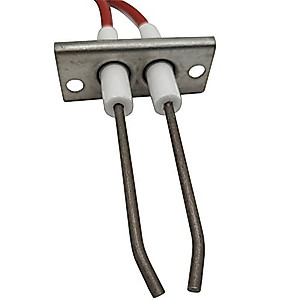 MENSI Double Ignition kit Electronic igniter with high Spark Plug Wire Length 450mm Each for Catering euqipment Stove