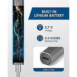 Vastar Electric Screwdriver, 152 in 1 Cordless Mini Precision Screwdriver Set with 119 Magnetic Precision Bits, Rechargeable Portable Repair Tool Kit with LED Lights for Electronics Phones