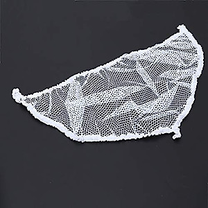 Cabilock Animal 2pcsset Elastic Corner Hammock Organizing and Removable Net for Xxcmwhite Animal Stuffed Pet with Displaying Cord Plush