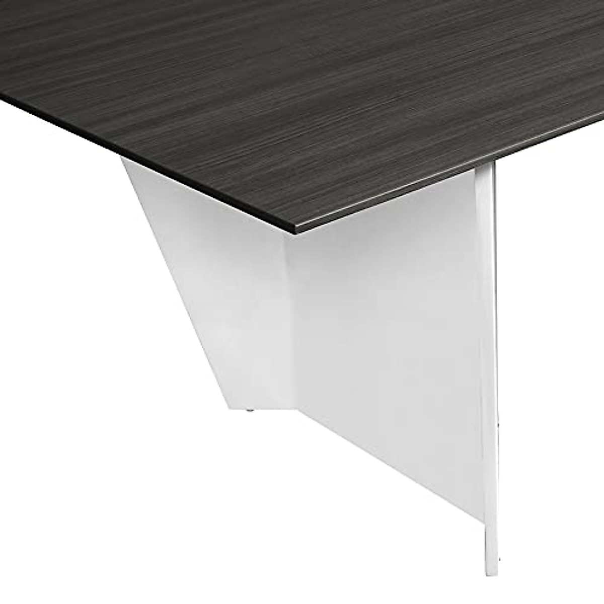 Regency Conference Room Table, 8 ft, Ash Grey/White