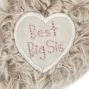 DEMDACO Big Sister Puppy Soft Brown 13 inch Plush Material Stuffed Animal Figure Toy