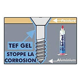 Original ULTRA Tef-Gel 2 OZ Tub - Stops Salt Water corrosion on all metals, works in fresh water too. Waterproof: Replaces petroleum greases that wash away. Replaces Silicone to lubricate