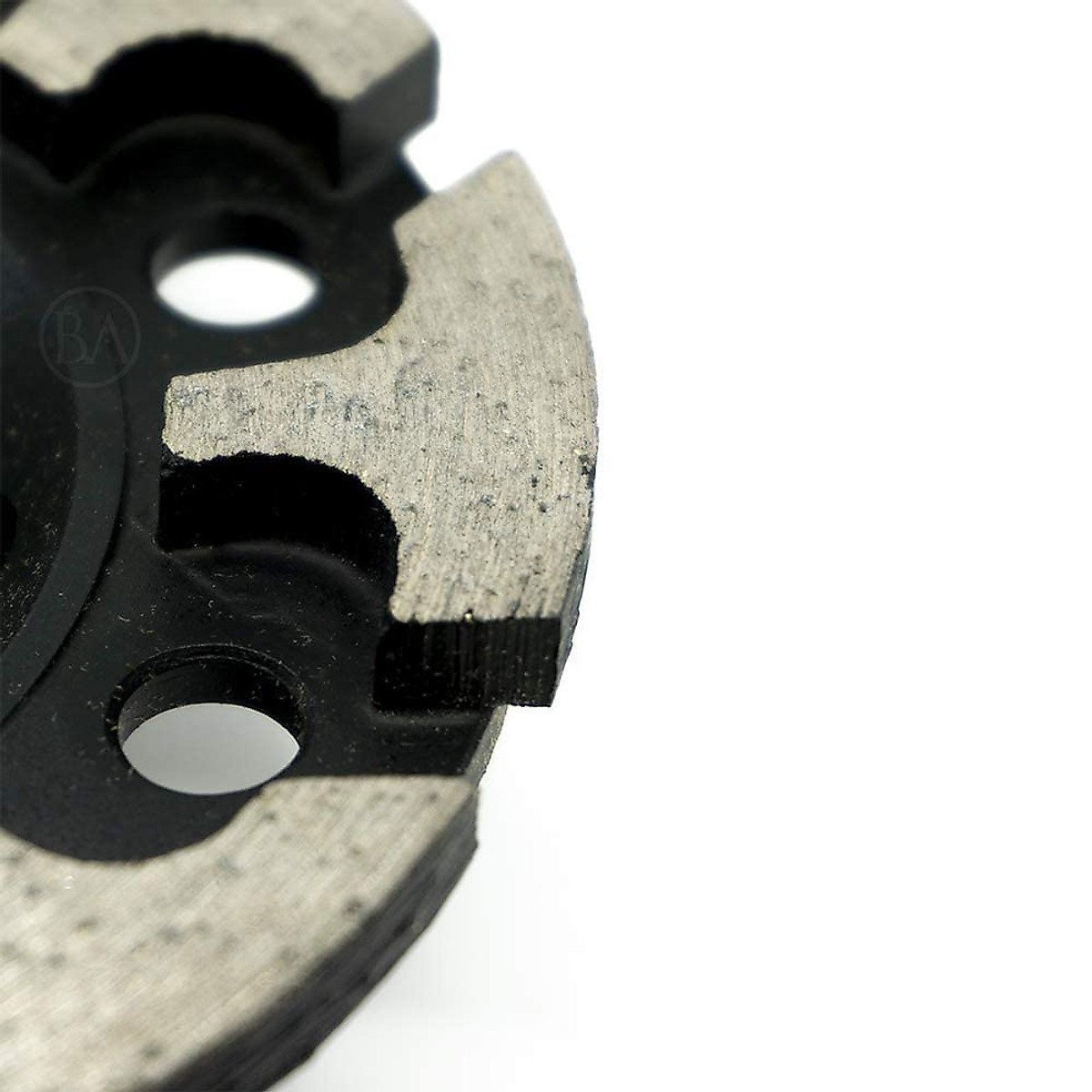 Benchmark Abrasives 4” Threaded T-Type Diamond Grinding Cup Wheel for Angle Grinder with 5/8"-11 Arbor Hole Use on Concrete, Granite, Marble, Masonry, Natural Stone (4”)