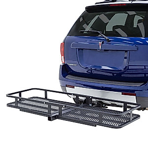 Elevate Outdoor Steel Basket Cargo Carrier with 2- or 4-Bike Rack (2 Bike)