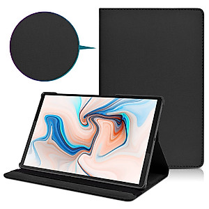 DETUOSI Rotating Case for Lenovo M10 FHD Plus 10.3" 2nd Gen 2020 (TB-X606F/X606X),360 Degree Rotate Multi-Angle Stand Folio Leather Protective Smart Book Cover + Auto Sleep/Wake + Elastic Band Closure