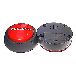 Joffreg The Bullshit Button BS Button Desktop Sound Toy