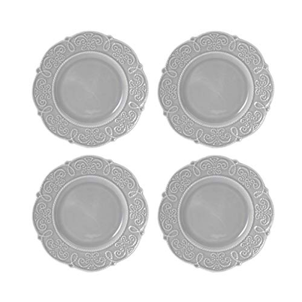 Pfaltzgraff Abby 16-Piece Dinnerware Set, gray