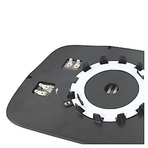 Towing Mirror Glass Heated Passenger Right RH for 94-10 Dodge Ram Pickup Truck