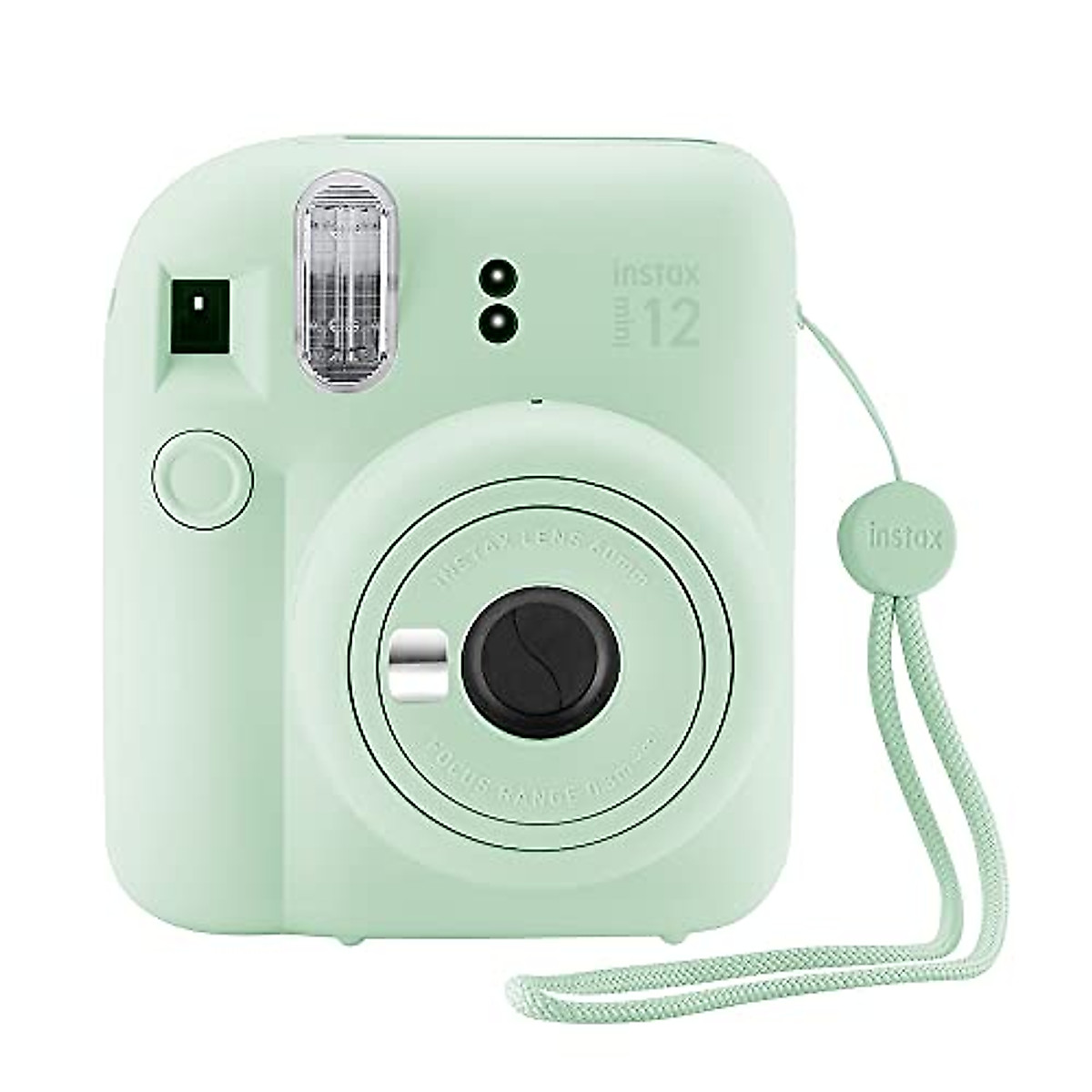 Fujifilm Instax Mini 12 Instant Camera with Case, 60 Fuji Films, Decoration Stickers, Frames, Photo Album and More Accessory kit (Mint Green)