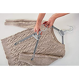 Electrolux 14ELHANG01 LuxCare™ Foldable Hangers, Gray (5-Pack)