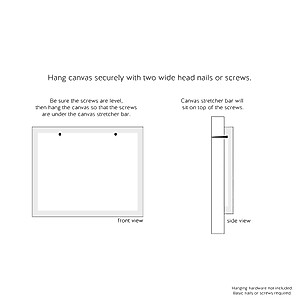 Stupell Industries Geometric Arches and Circles Abstract Blue Brown Canvas Wall Art, 17 x 17, White