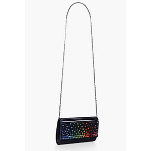 Kurt Geiger London Party Envelope Crystals Black One Size