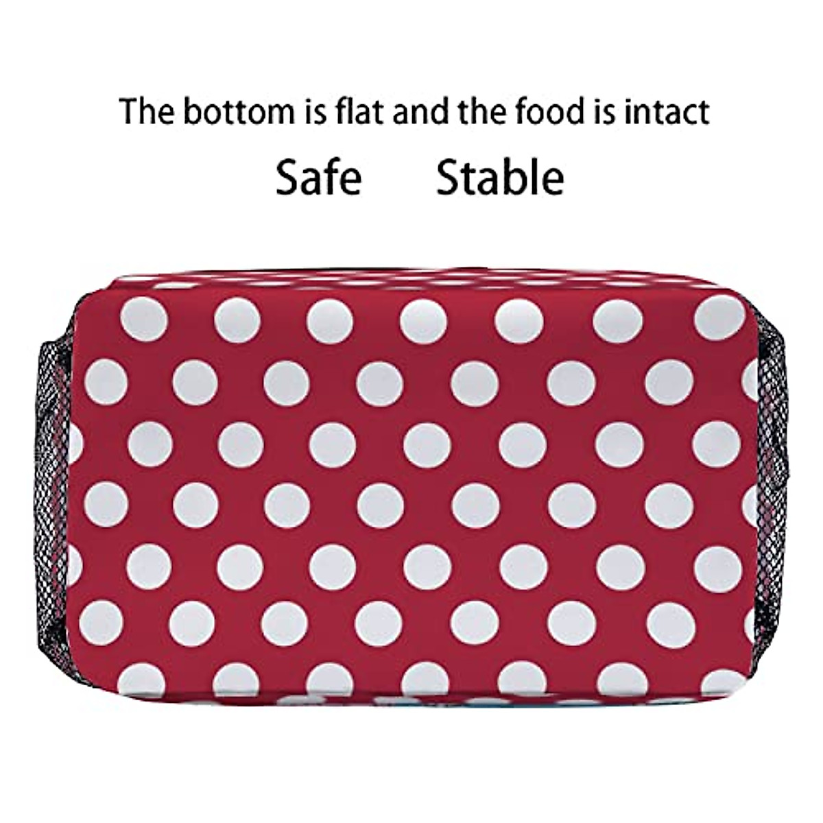 ZLCMMF Portable Lunch Bag Cartoon Reusable Lunch Box Insulated Tote Bag for Women Men Work Travel Picnic