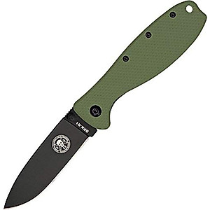 ESEE BRK Designed Zancudo Framelock Grn/Blk D2 BRKR2ODB