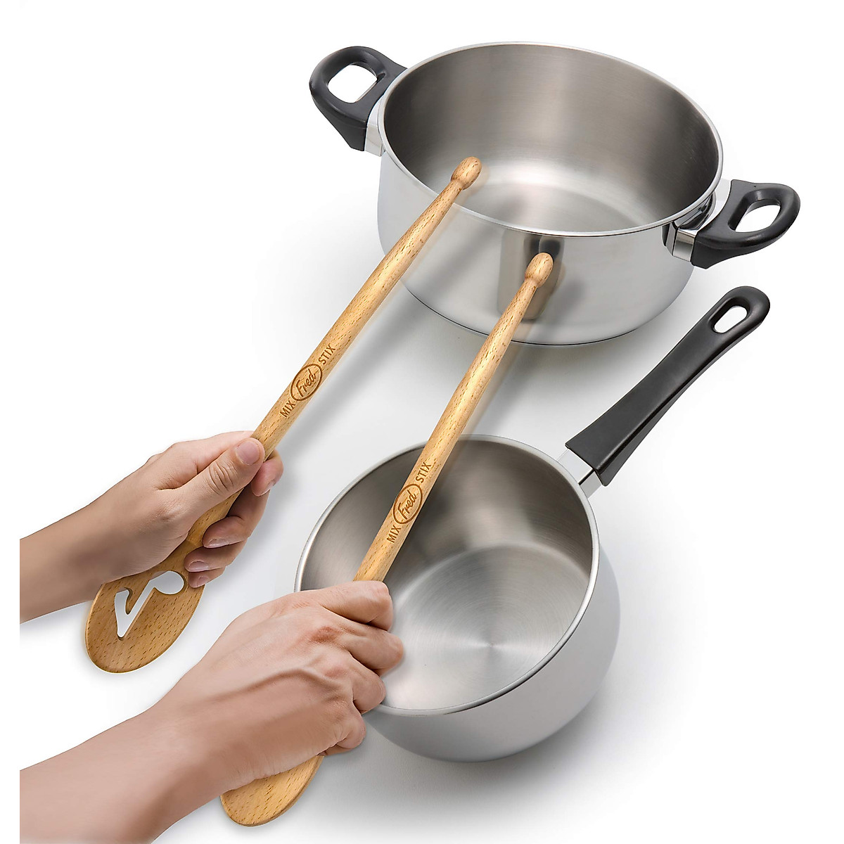 Genuine Fred Mix Stix Drumstick Spoons, regular