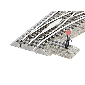 Lionel FasTrack 036 Manual Switch, Electric O Gauge, 14 years old and up,Right Hand