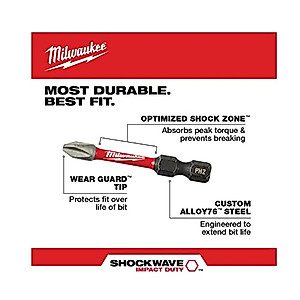 Milwaukee Shockwave Impact Duty Alloy Steel Drill and Screw Driver Bit Set (120 Piece)