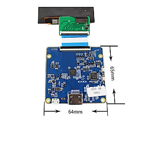 VSDISPLAY 5.5" 5.5 Inch H546UAN01.0 2160X3840 VR Projection 3D Printing LCD Screen with HD-MI to Mipi LCD Controller Board VS-HDMITMIPI-4K V2