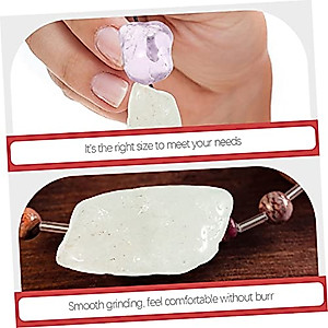 10 Sets Natural Stone Beads Crystal Chips Crystal Rocks Natural Gemstone Beads Aquarium Gravel Rock Loose Beads Irregular Gemstones Bead Bracelet Making Kit Beading Beads DIY Beads