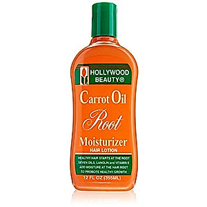 Hollywood Beauty Carrot Oil Root Moisturizer, 12 Ounce