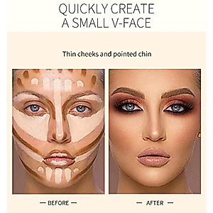 ONLYOILY double-end contour highlighter stick contour stick,face highlighter, contour makeup contouring sticks cream concealer (1)
