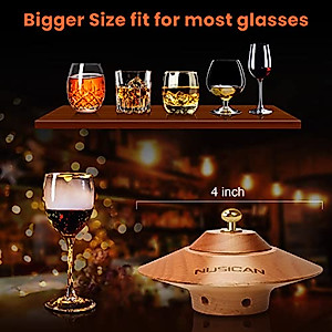 Cocktail Smoker Kit with Torch, 4 Flavors Wood Chips for Whiskey and Bourbon. Old Fashioned Smoker Kit for Infused Cocktail, Cheese, Salad and Meats, Gifts for Men, Dad and Boyfriend (No Butane)