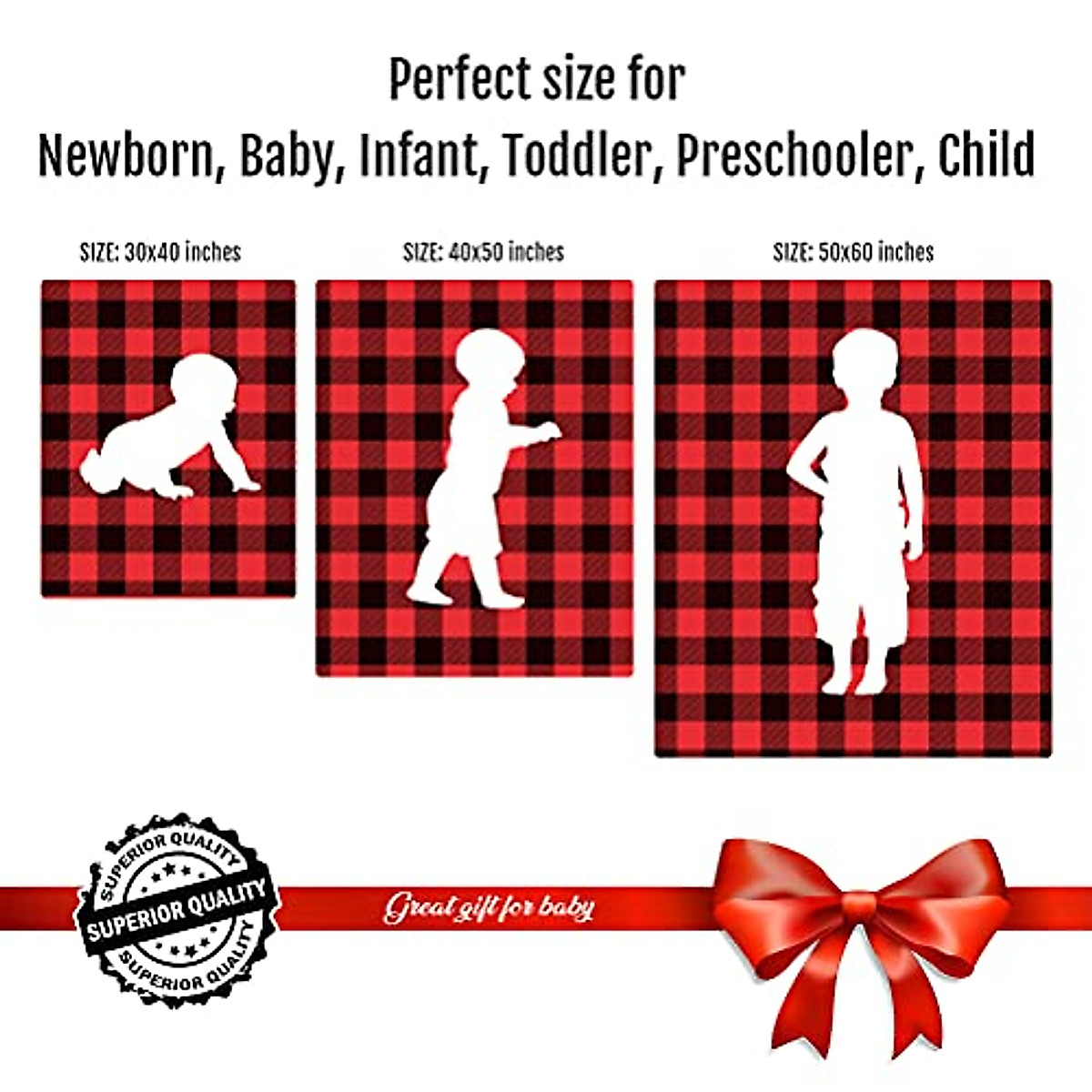 Ussunarts Personalized Baby Name Blanket - Custom Blankets with Name for Boys - Cow Print Blanket – Monogram Baby Name Blanket - Cow Nursery Decor - Cow Kids Bedding, Minky Black/Brown