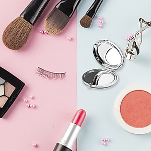 Zuo Bao 1908 Sorority Gift Sorority Compact Mirror Pretty in Pink Gorgeous in Green Makeup Mirror Gift for Women Girls Friend（Pretty in Pink）