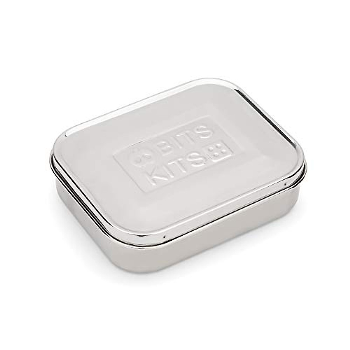 Bits Kits Stainless Steel Bento Box Lunch and Snack Container for Kids and Adults, 4 Sections